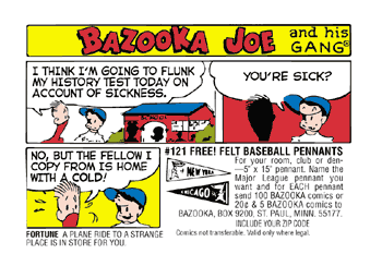 Book review–Bazooka Joe mini-comics’ 60th anniversary celebrated in new ...