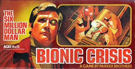 Play classic Six Million Dollar Man board games free on the Web – borg