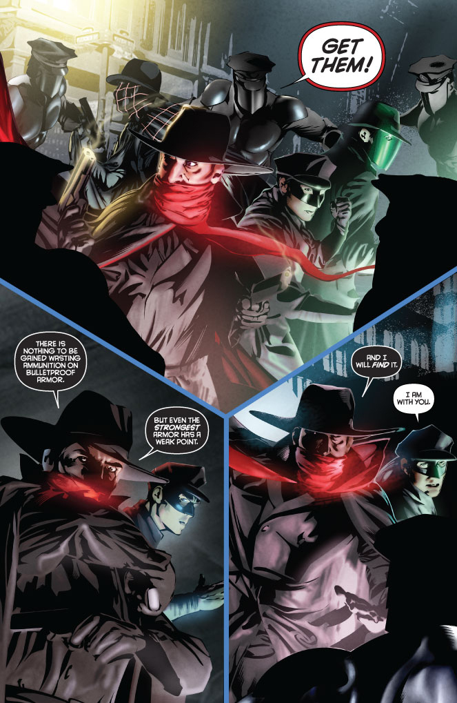 Review–Dynamite Comics’s bonus-filled trade edition of Masks – borg