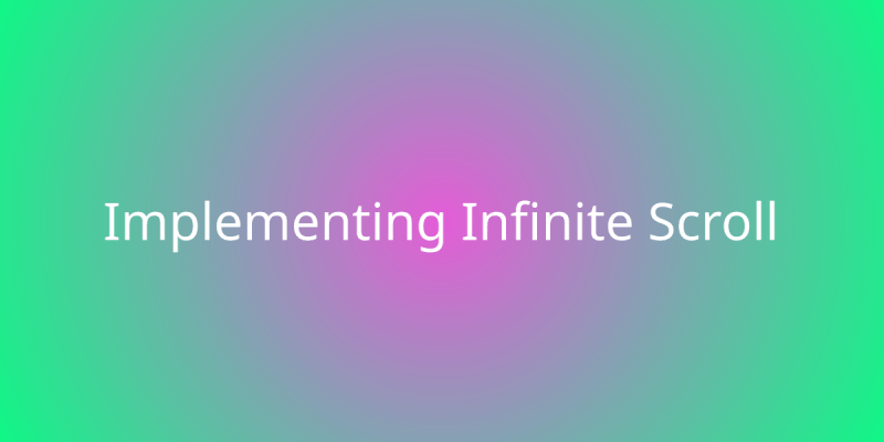 Basic Infinite Scroll Implementation Snippets Borstch - Elegant Desktop Geometric Illustrations | Free Download