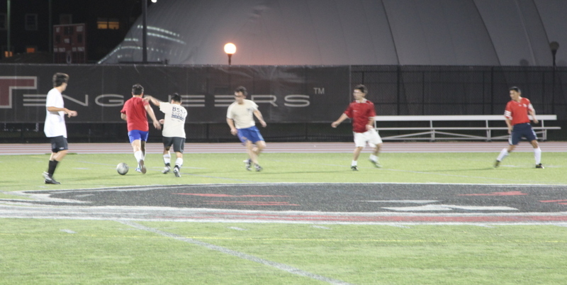 MIT Dragon Held on the Lead in a Friendly Soccer Match Against Boston ...