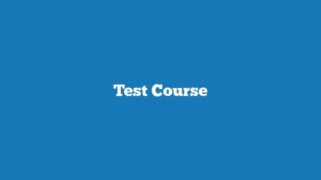 Test Course – BotFlo