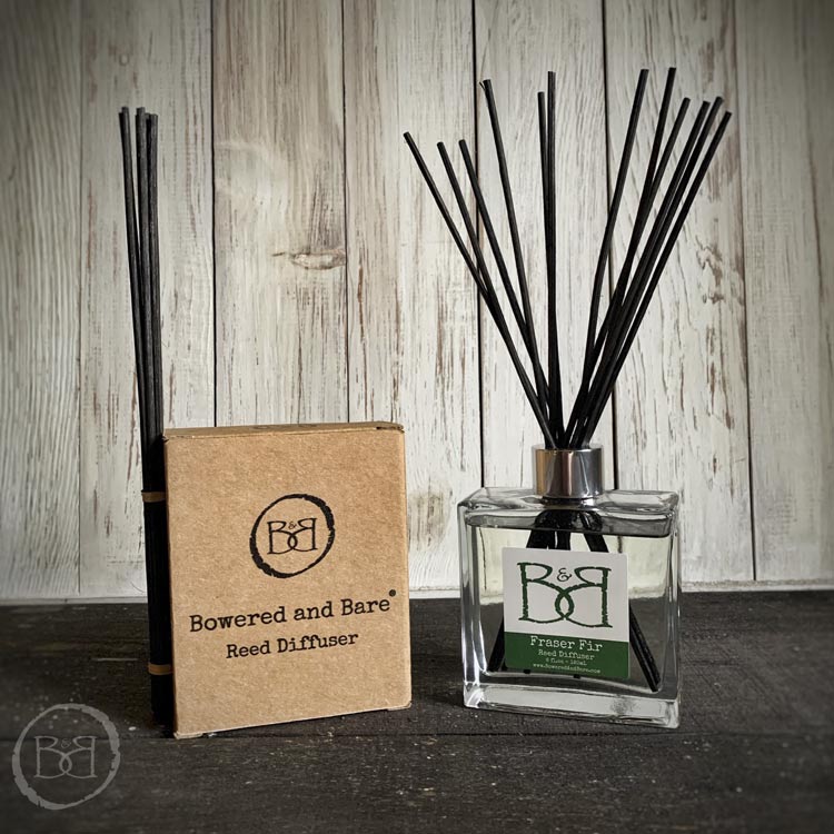 Fraser Fir Reed Diffuser – Bowered and Bare