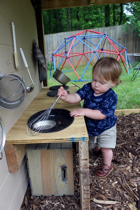 Abe's Backyard Play Kitchen