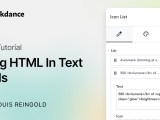 How To Use Html In Virtually Any Text Field In Breakdance Tutorials