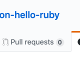 Github Actions Hello World In Ruby Brendanforster