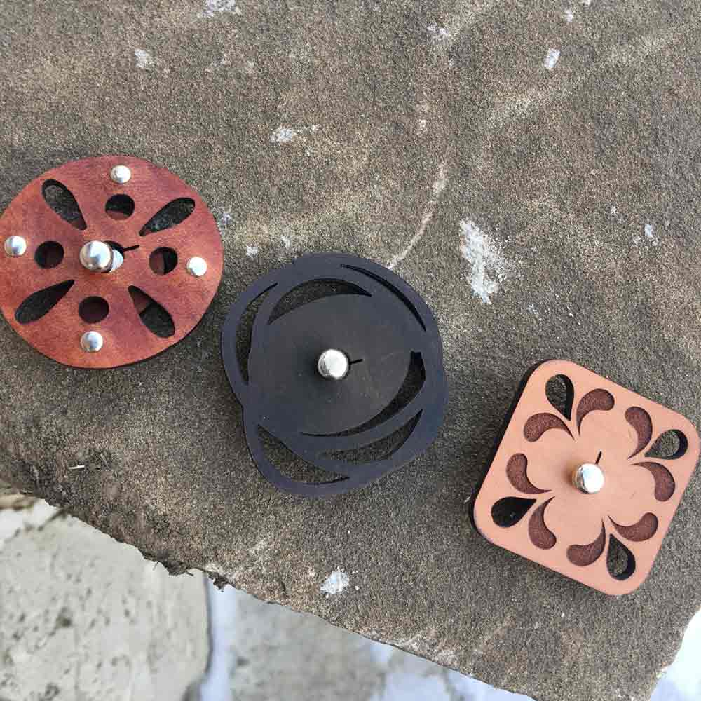 Leather Toggle - Brickbubble