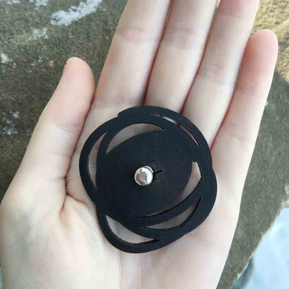 Leather Toggle - Brickbubble