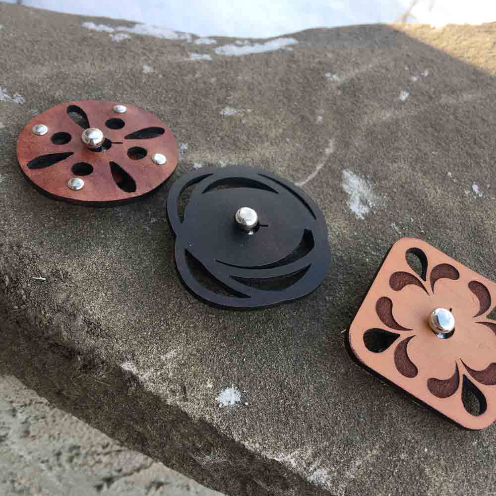 Leather Toggle - Brickbubble