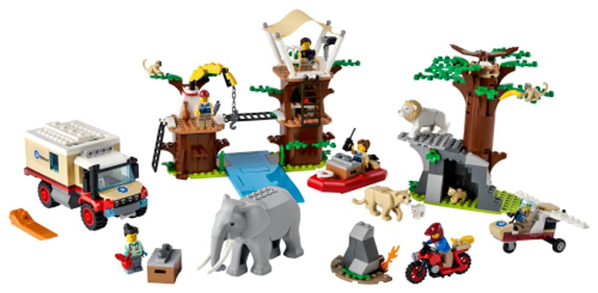 LEGO City Animal Rescue Summer 2021 Sets Revealed