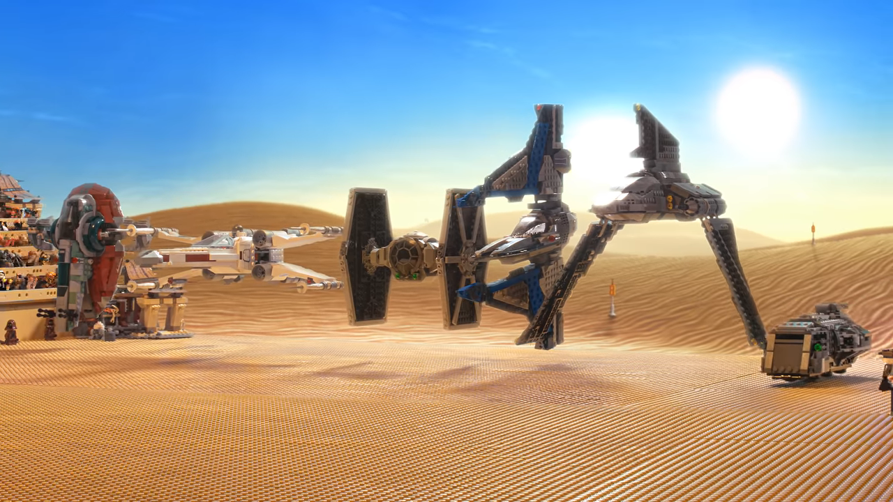 Latest LEGO Star Wars Sets Featured in a Cool Stop-Motion Video