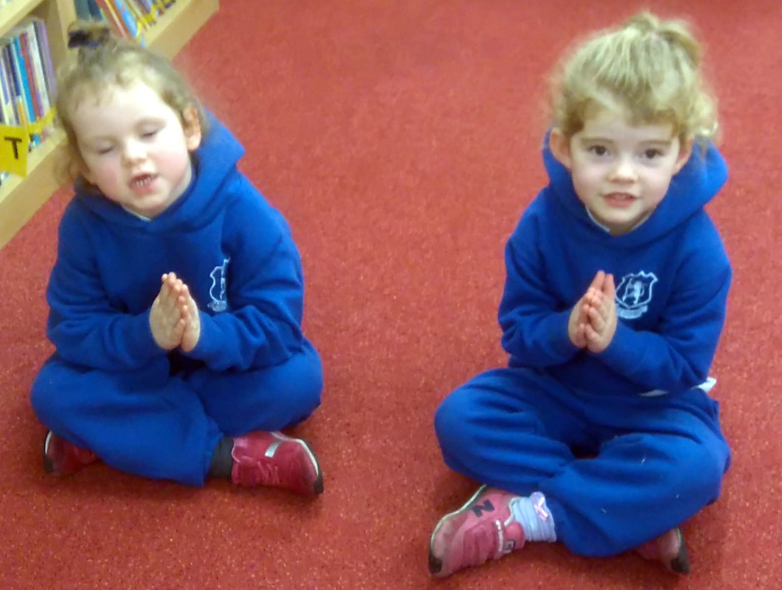 EYFS chill out with yoga sessions – Bridgewater School – Prep. Department