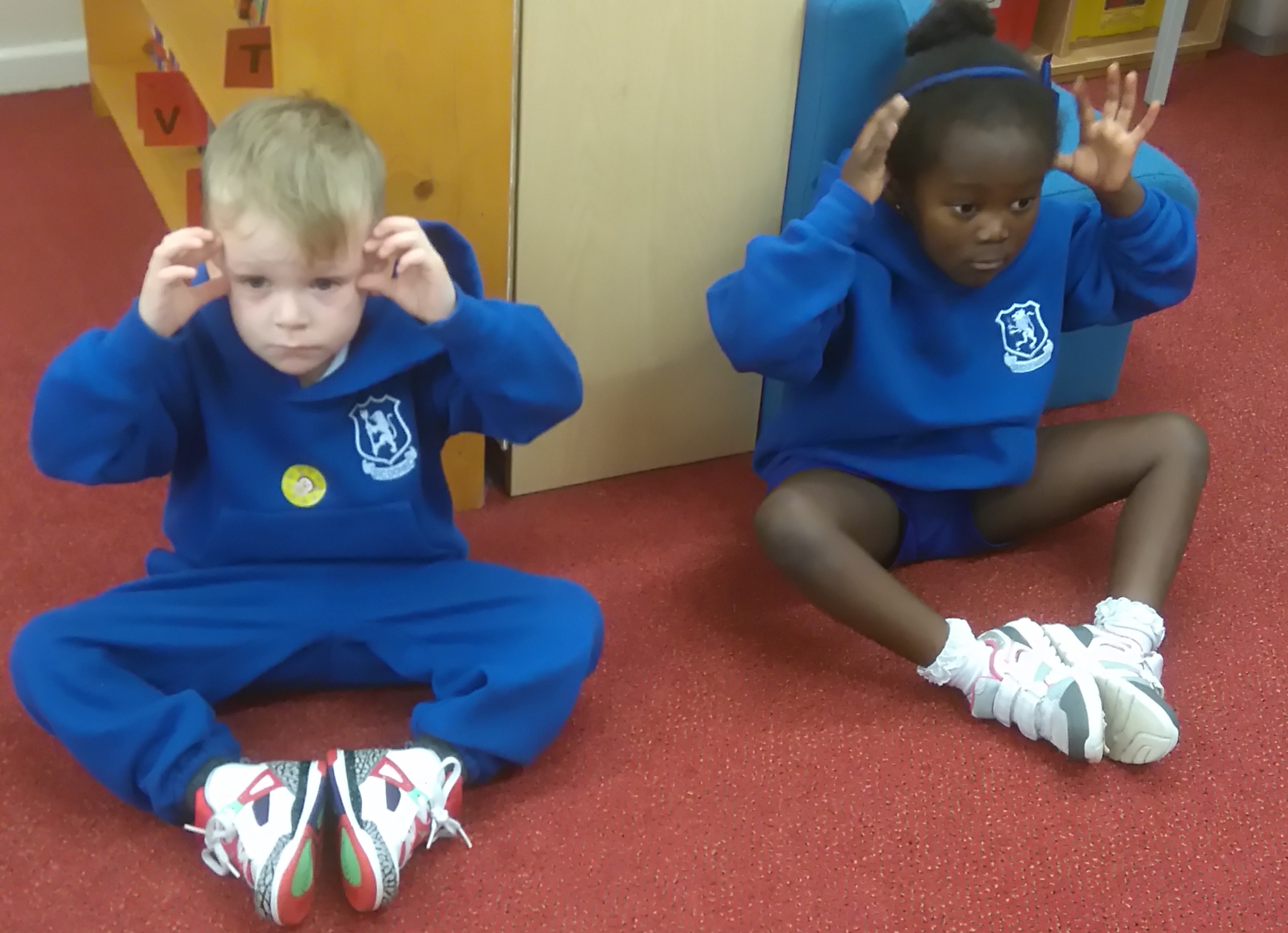 EYFS chill out with yoga sessions – Bridgewater School – Prep. Department