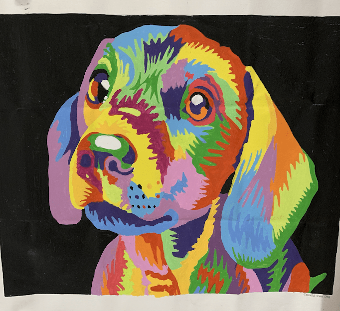 Rainbow Dog – Bridgewater School – Prep. Department