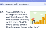 Printable Consumer Math Worksheets Pdfs Brighterly