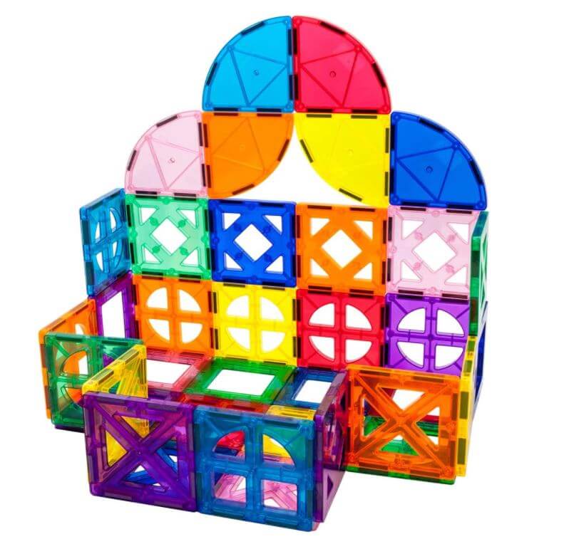 36 Piece Magnetic Building Set – Bright Isle