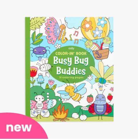 Busy Bug Buddies Coloring Book – Bright Isle