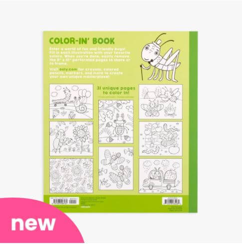 Busy Bug Buddies Coloring Book – Bright Isle