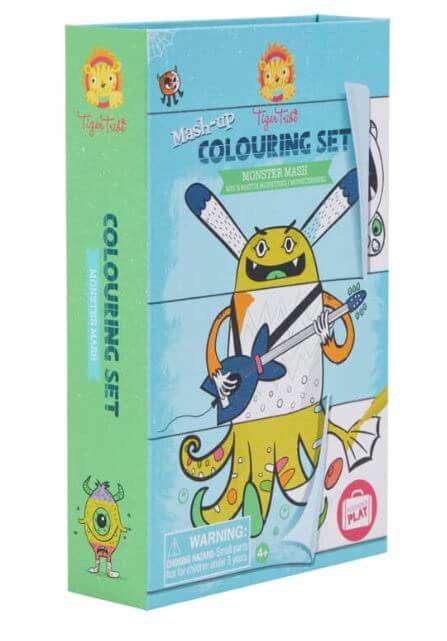 Monster Mash – Mash Up Coloring Set – Bright Isle