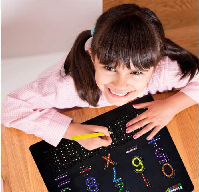 Double Sided Large Magnetic Drawing Board – Letters and Numbers ...