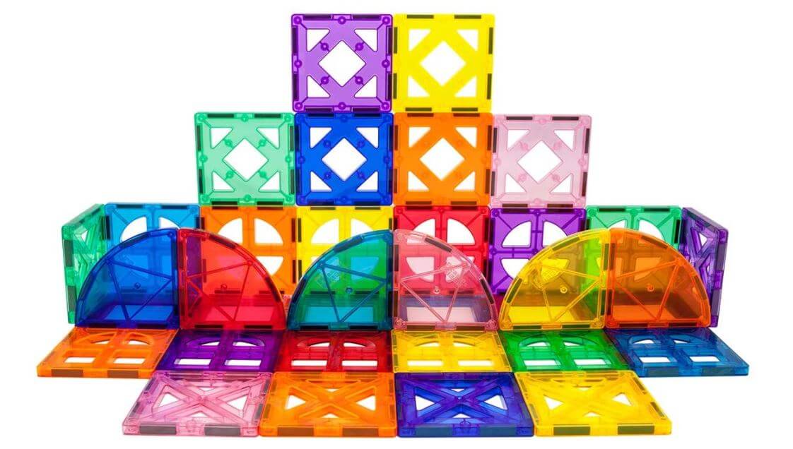 26 Piece Tile Magnetic Building Set – Bright Isle