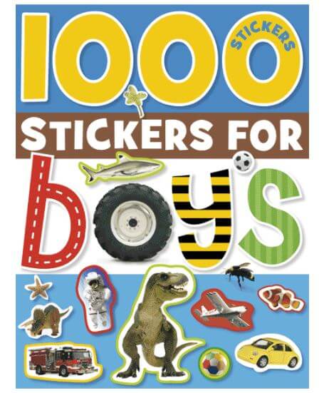 1000 Stickers for Boys – Bright Isle