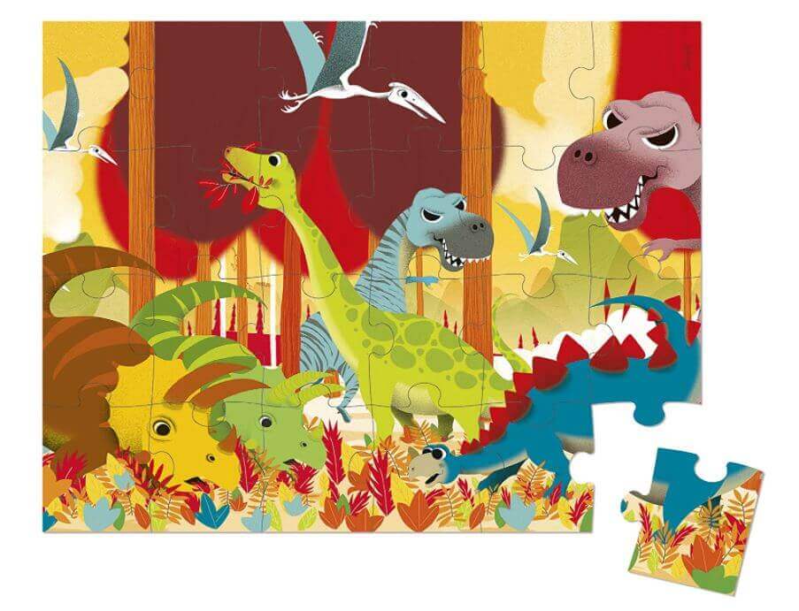 Puzzle Dinosaurs 24 Pieces – Bright Isle