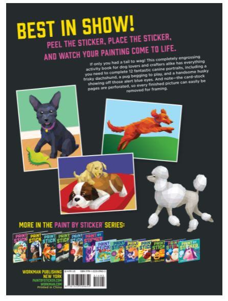Paint by Sticker : Dogs – Bright Isle