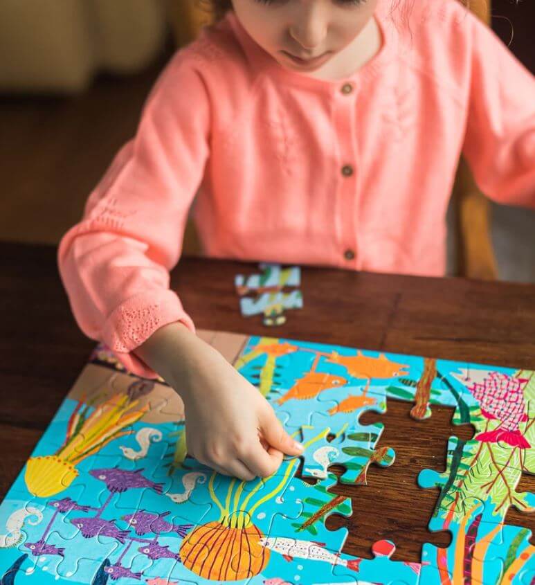 Ocean Treasure 64 Piece Puzzle – Bright Isle