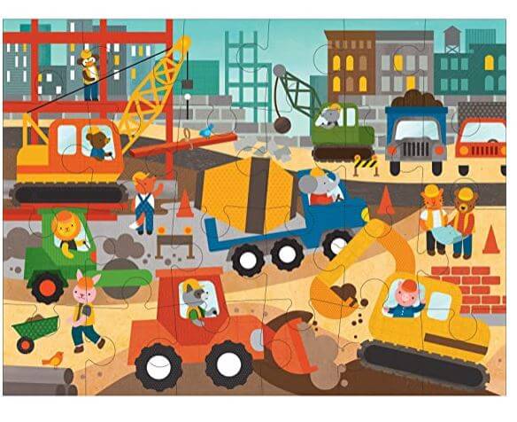 Construction Site Floor Puzzle – Bright Isle
