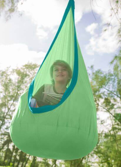 Hugglepod Deluxe Hanging Chair – Bright Isle