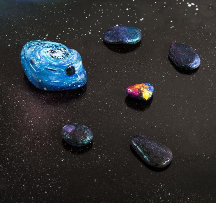 Galaxy Rock Art – Bright Isle