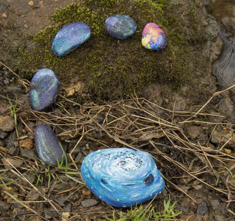Galaxy Rock Art – Bright Isle