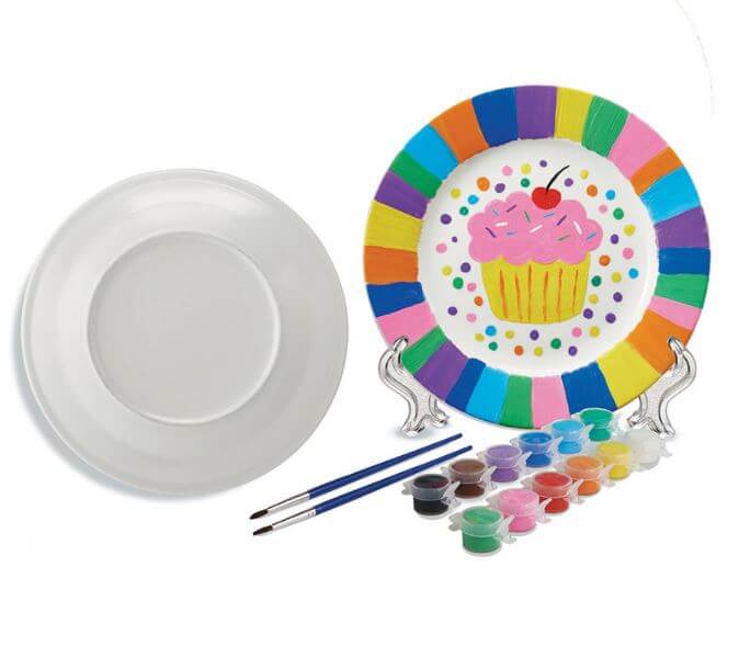 Paint Your Own Porcelain Plates – Bright Isle
