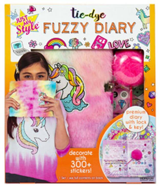 Just My Style Tie Dye Fuzzy Diary Kit – Bright Isle