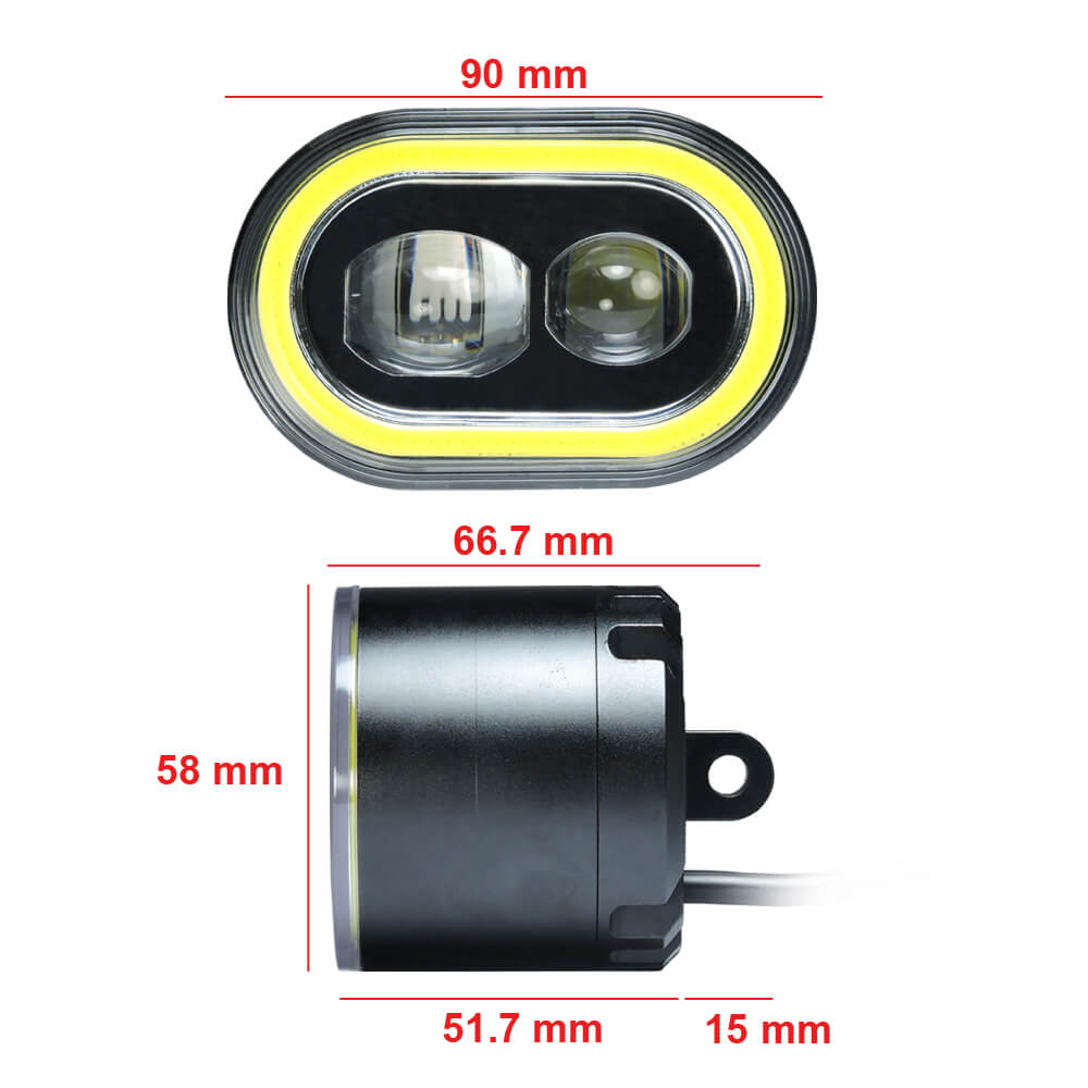 Ebike Light E-MARK DARKBUSTER E1 (L1e~L6e Class C)