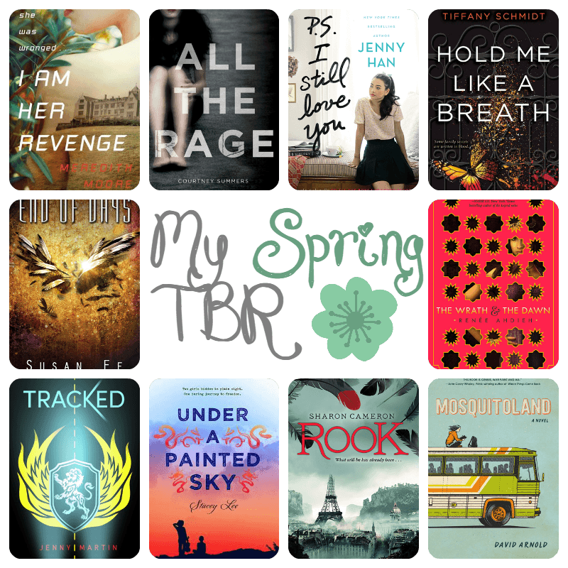 Top Ten Books On My Spring TBR List | Brin's Book Blog