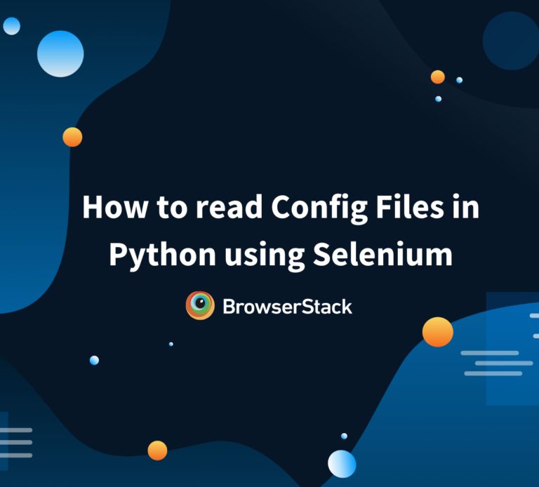 How To Read Config Files In Python Using Selenium Browserstack - Download Creative Light Wallpaper | HD