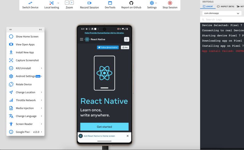 Github Earthreside React Native App For Test Webview - Best Abstract Wallpapers in Retina