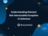 Element Click Intercepted Exception In Selenium Browserstack