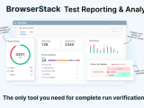 Test Automation Dashboard Browserstack