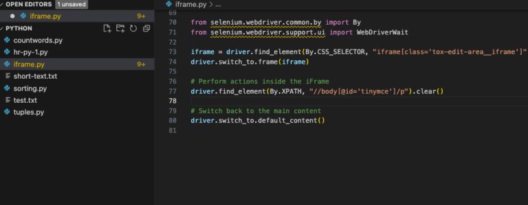 How To Switch Between Iframes Using Selenium And Python Stack Overflow - Premium Ocean Picture Gallery - Mobile