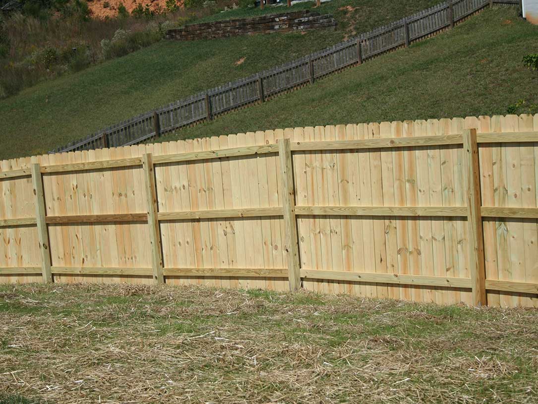 Classic Privacy - Inside - Bryant Fence