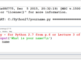 Coding Example Apps In Python 2 7 Versus Python 3 5 Brysonpayne