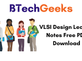 Vlsi Design Lecture Notes And Study Material Pdf Free Download Btech