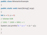 Java Bitwise Operators Examples Bitwise Operators In Java With