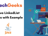 Java Linkedlist Class With Example Linkedlist In Java Declaration