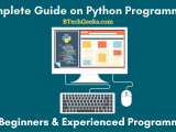Python Programming Online Tutorial Free Beginners Guide On Python
