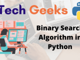 Binary Search Implementation Python Binary Search Algorithm In Python