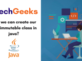 Immutable Definition Java How We Can Create Our Own Immutable Class